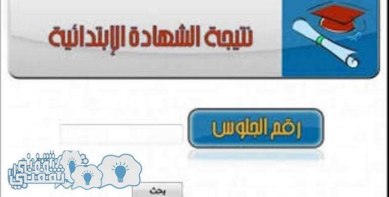 الآن نتيجة الشهادة الابتدائية برقم الجلوس ثقفني
