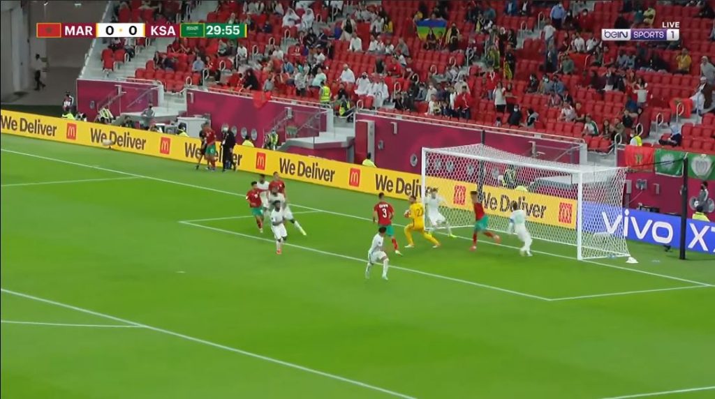 لحظة بلحظة نتيجة مباراة السعودية والمغرب في بطولة كأس العرب 2021