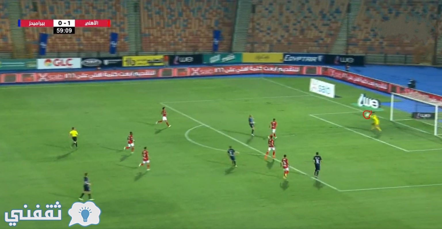 ملخص و نتيجة مباراة الأهلي وبيراميدز كأس مصر الشياطين الحمر إلى نصف